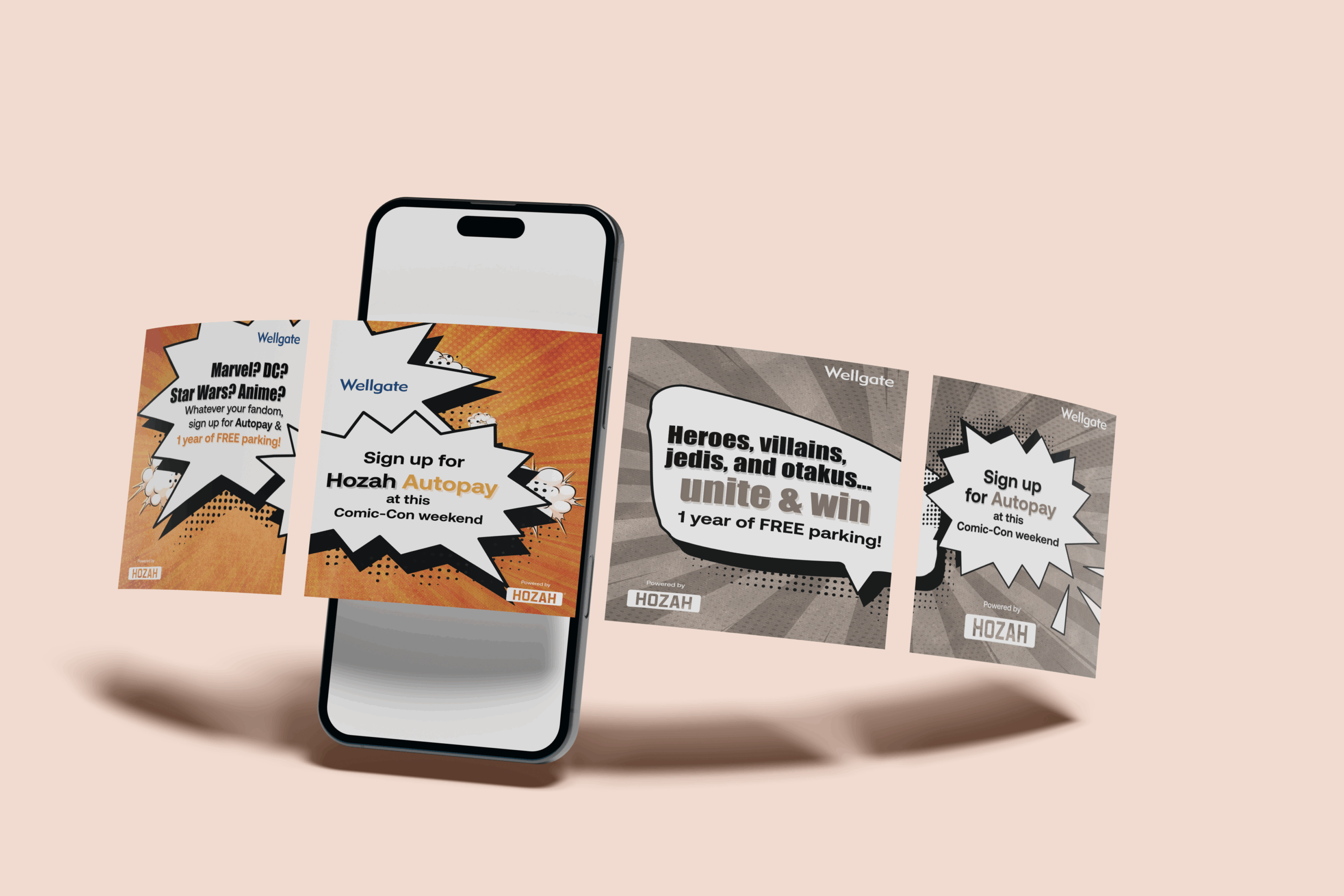 Hozah and Wellgate: Comic Con-ready with seamless parking - Hozah